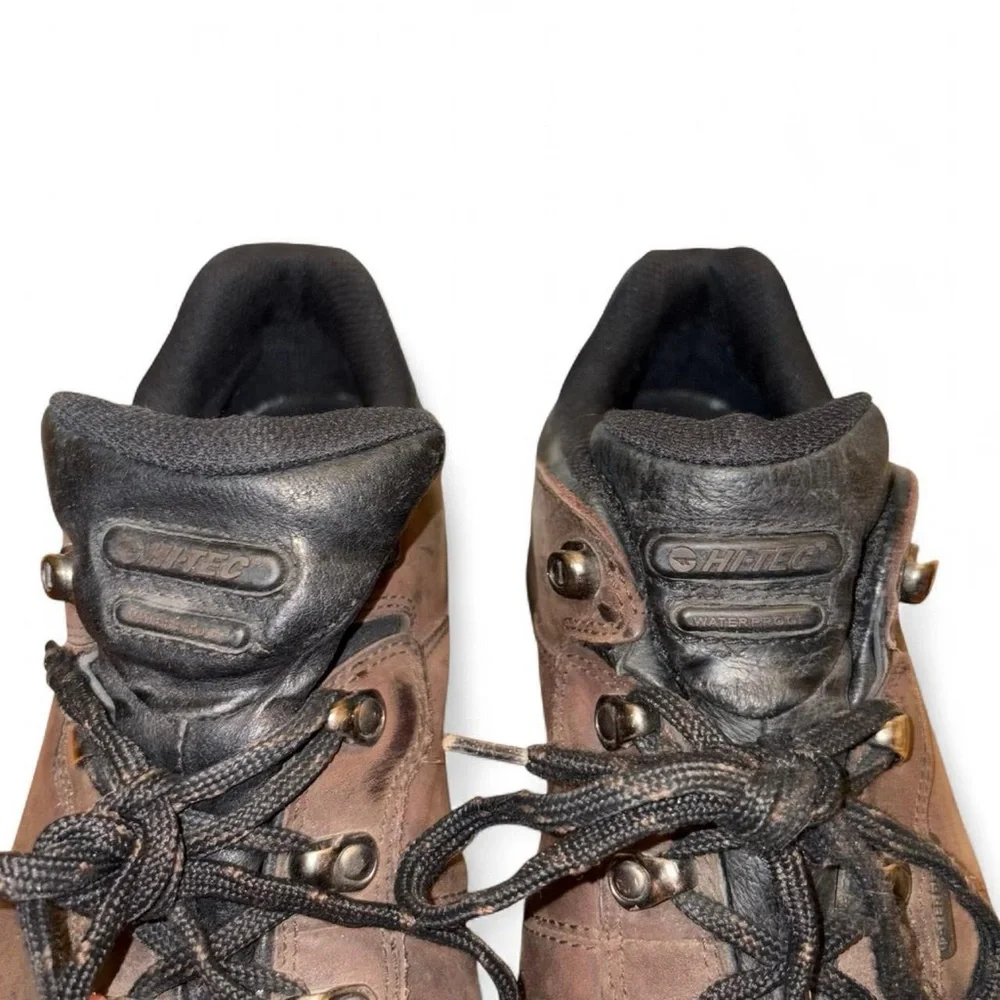 Hi-Tec | Shoes | Hitec Mens Dark Brown Leather Boots | Poshmark